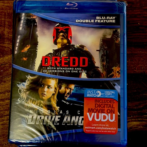 Lionsgate | Media | Double Feature Dredd And Drive Angry Including Digital Downloads New | Poshmark